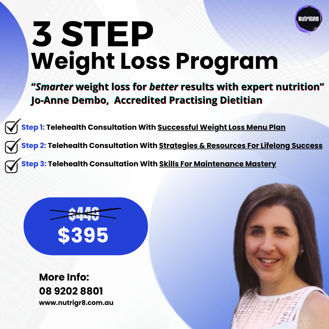3 Step Weight Loss Program – Nutrigr8