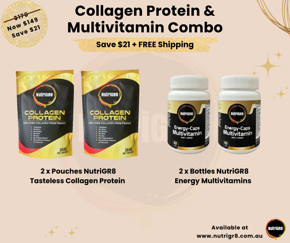 Collagen Protein & Multivitamin Combo - Special Of The Week – Nutrigr8