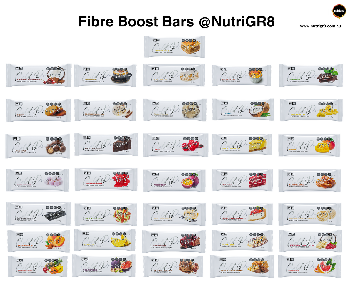 Protein Fibre Bars Nutrigr8 Protein snack