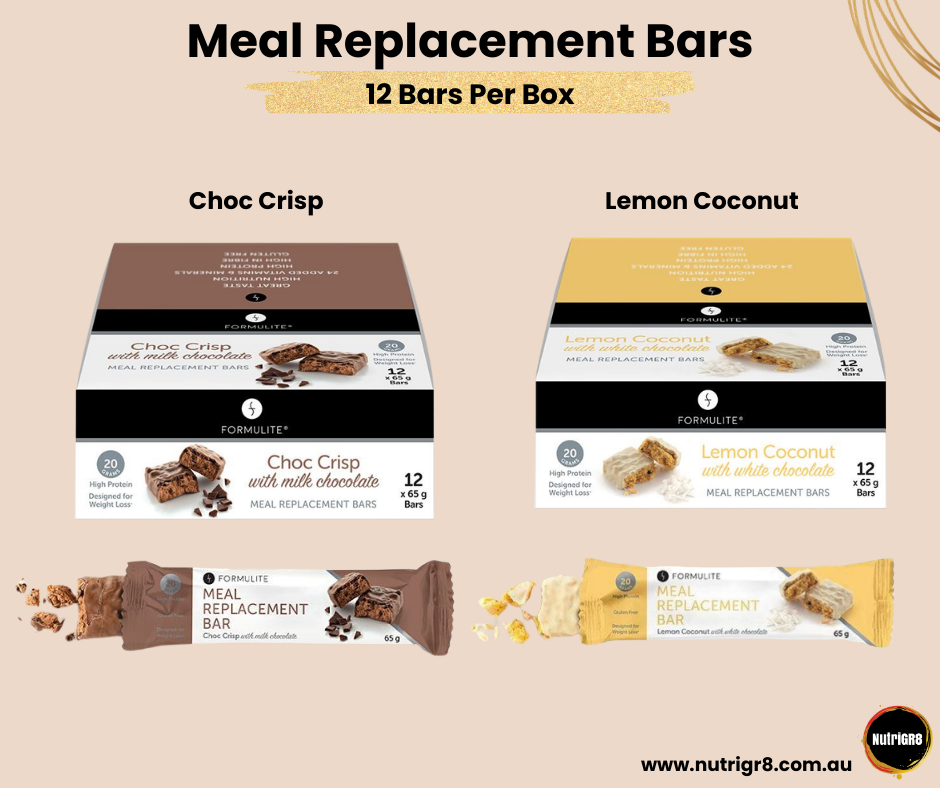 Formulite Meal Replacement Bars - Boxes of 12 – Nutrigr8