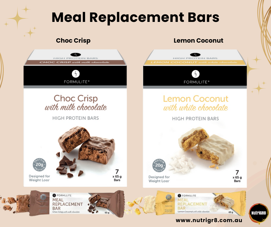Formulite Meal Replacement Bars - Boxes of 7 – Nutrigr8